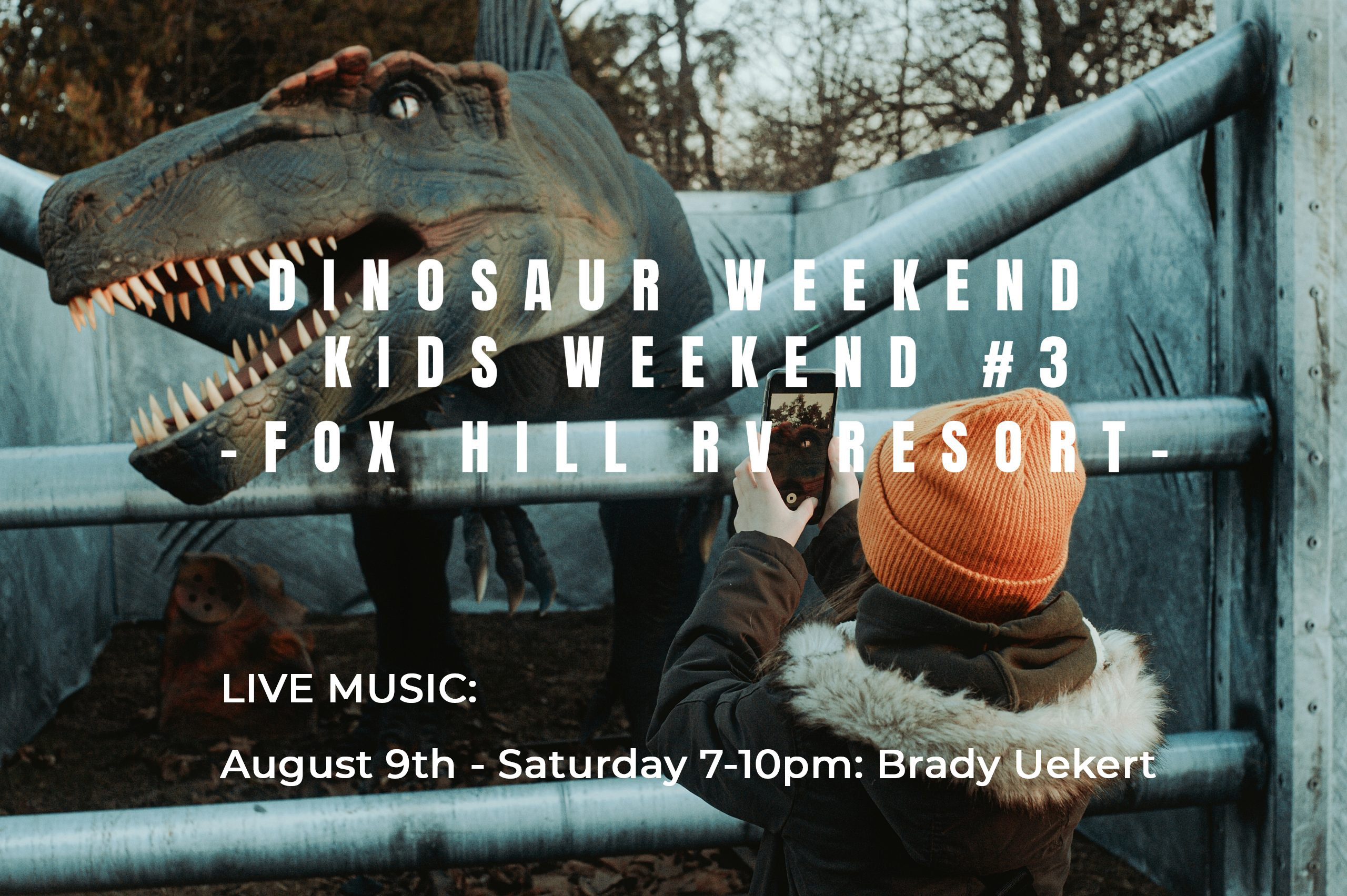 Dinosaur Weekend Weekend! (Kids Weekend #3) - AUGUST 7TH - 10TH - Live ...